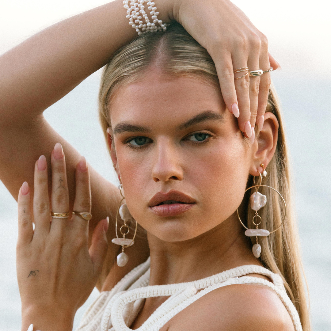 Verona Earrings Gold | Discover Earrings at Alana Maria – Alana Maria ...