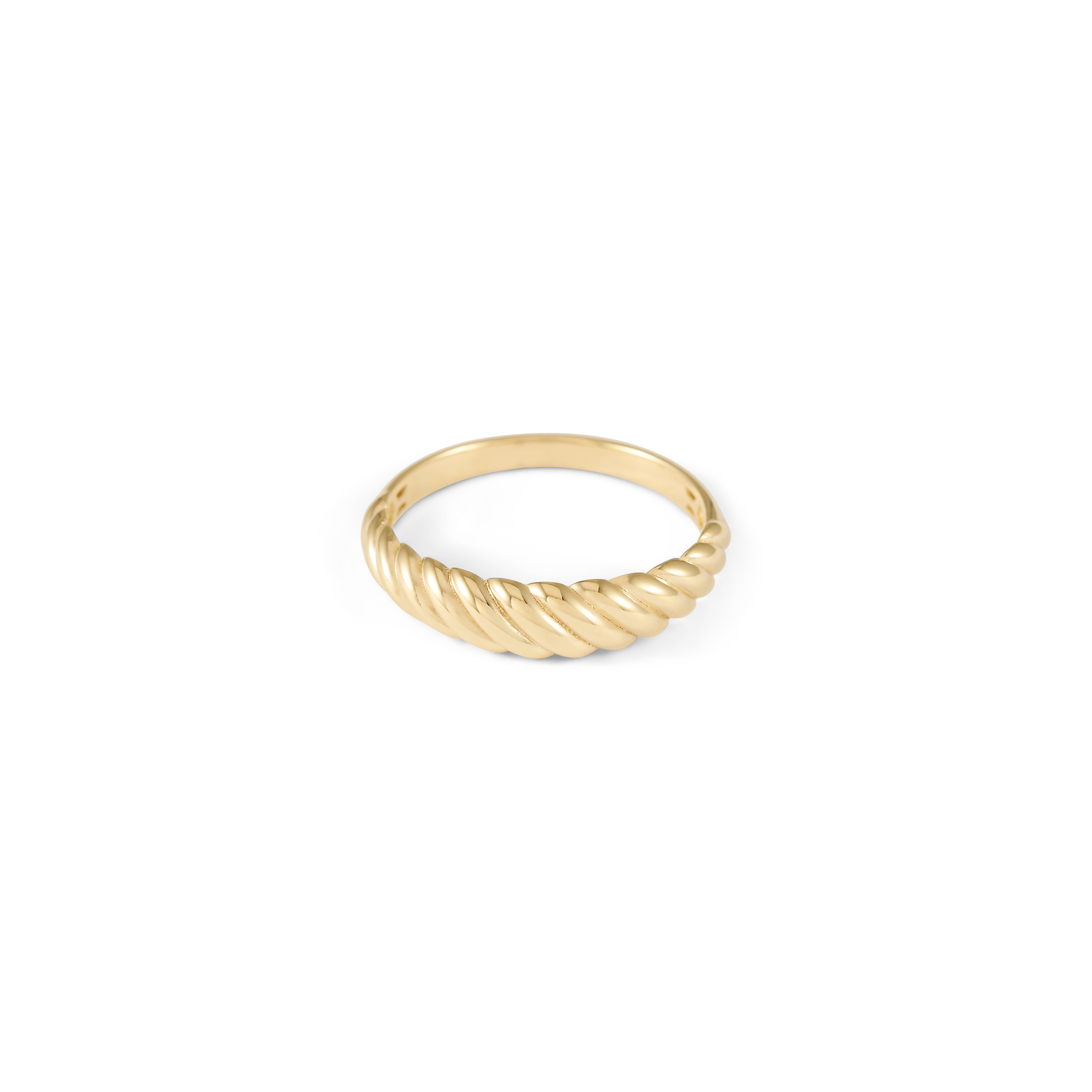 Fine Croissant Ring Solid Gold – Alana Maria Jewellery