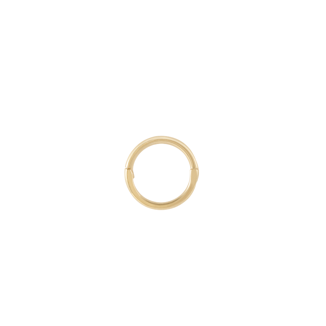 Hinged Sleeper Solid Gold – Alana Maria Jewellery